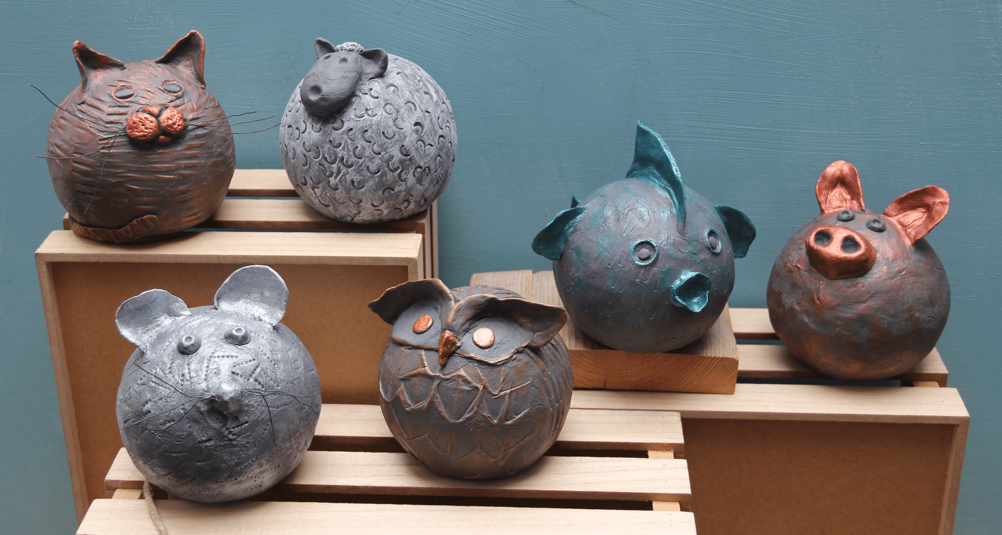 Bolle Beesten van Powertex | Creatief Atelier Stoer